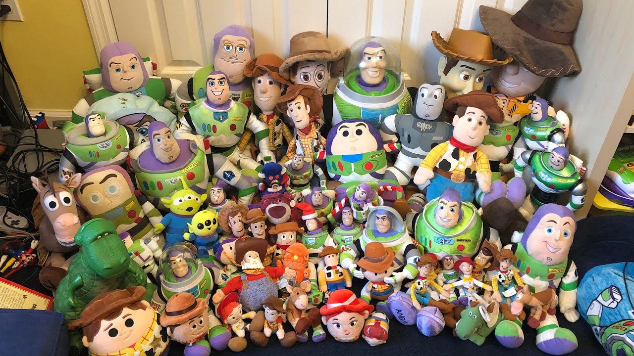 My Toy Story plush collection!!! - YouTube