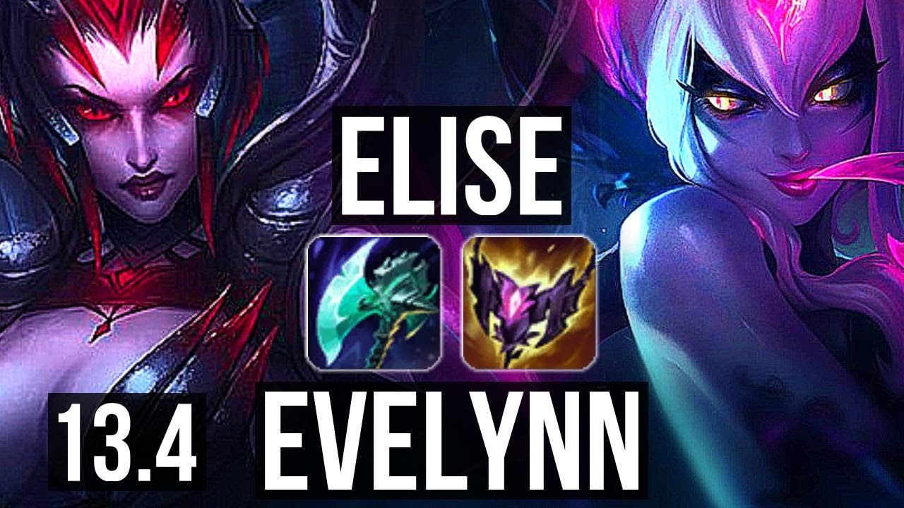 ELISE vs EVE (JNG) | 14/2/12, 1000+ games, Legendary, 900K mastery | KR ...
