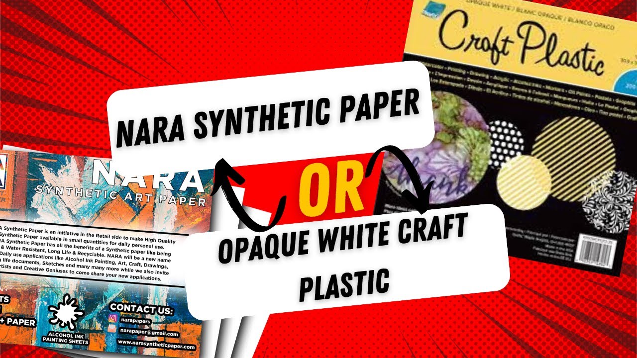 Nara Synthetic Paper or Craft Plastic Review - YouTube