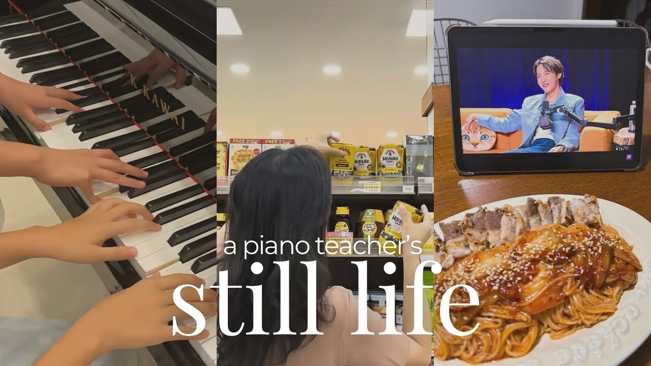 Piano Teacher’s Vlog 🇮🇩 weekend teaching, eating out, cooking, watching bts content - YouTube
