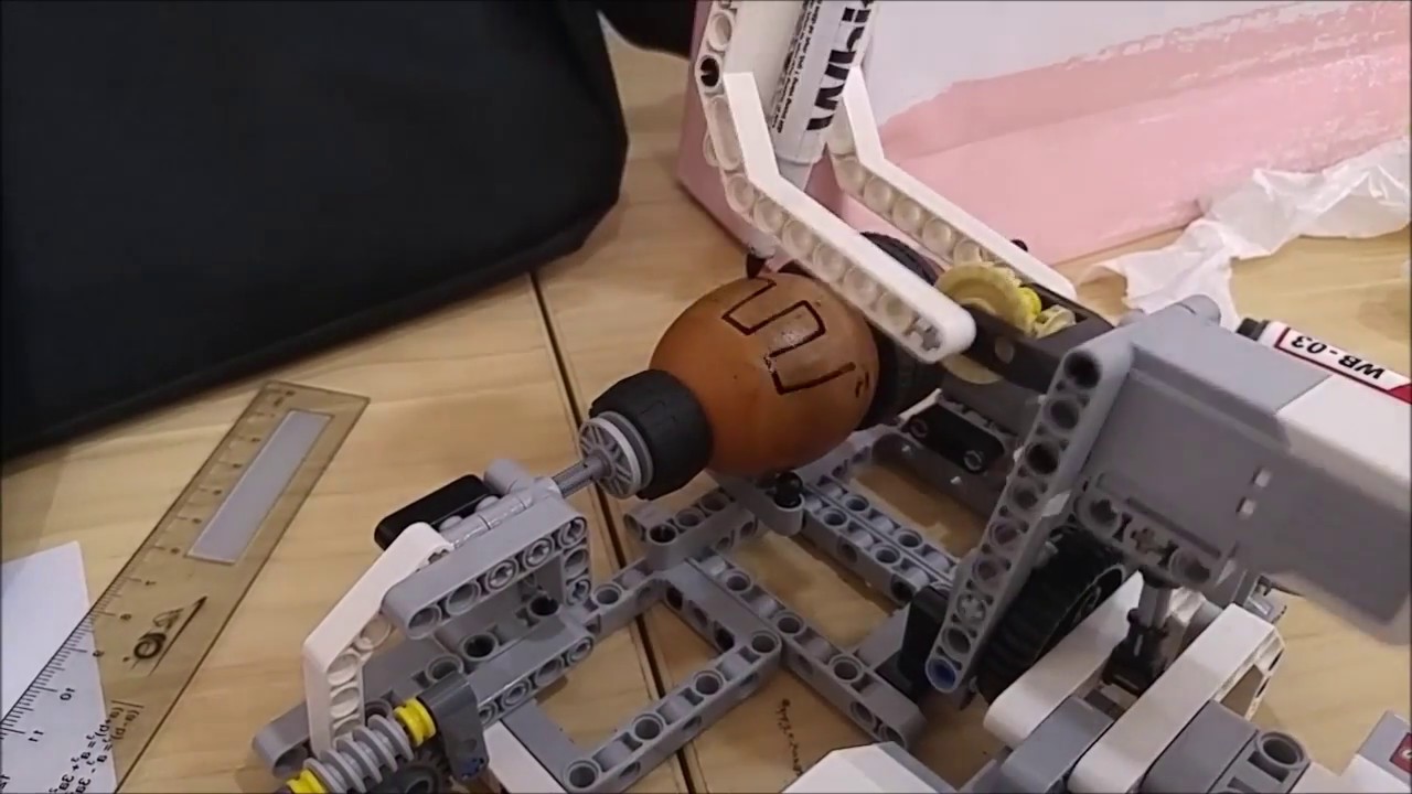 Egg Decorating Machine - Lego Mindstorm EV3 - YouTube