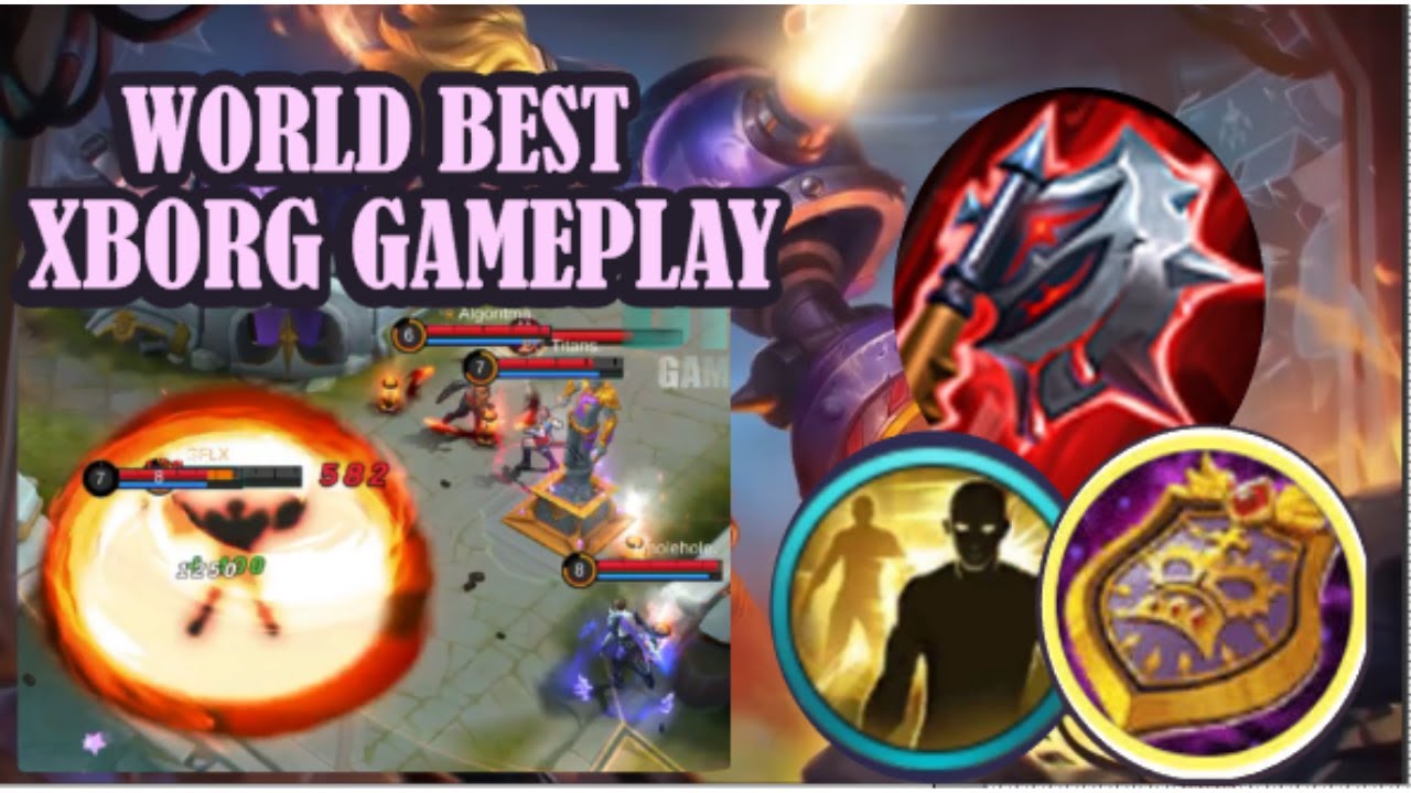 XBORG BLUE STORM SKIN EASY WIN GAMEPLAY BY Rinazmi - MOBILE LEGENDS ...