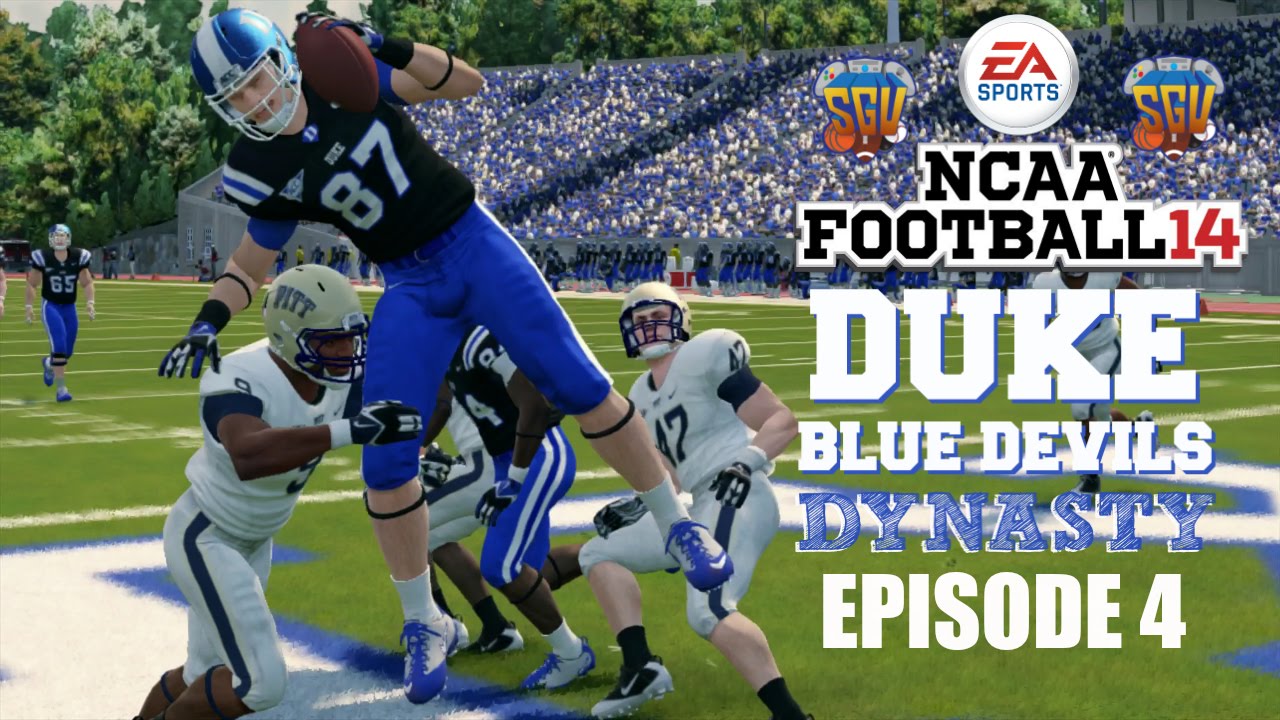 Duke Blue Devils Dynasty Series (NCAA Football 14) - EP 4 (Week 4 vs ...