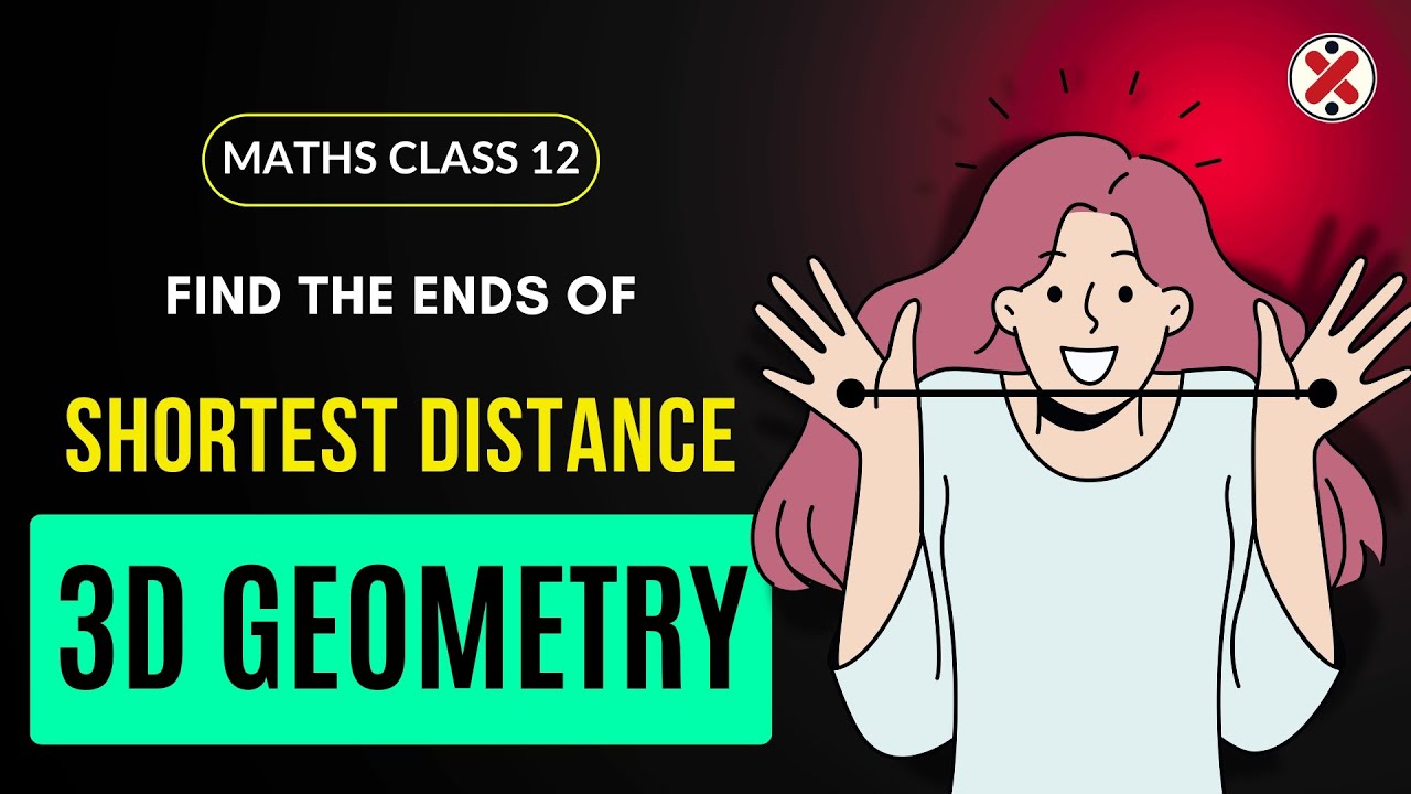 Shortest Distance Between Skew Lines - A 3D Geometry Insight - YouTube