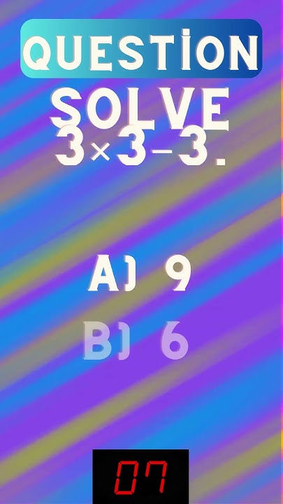 "Can You Solve These Tricky Math Questions? 🔢" 11 - YouTube