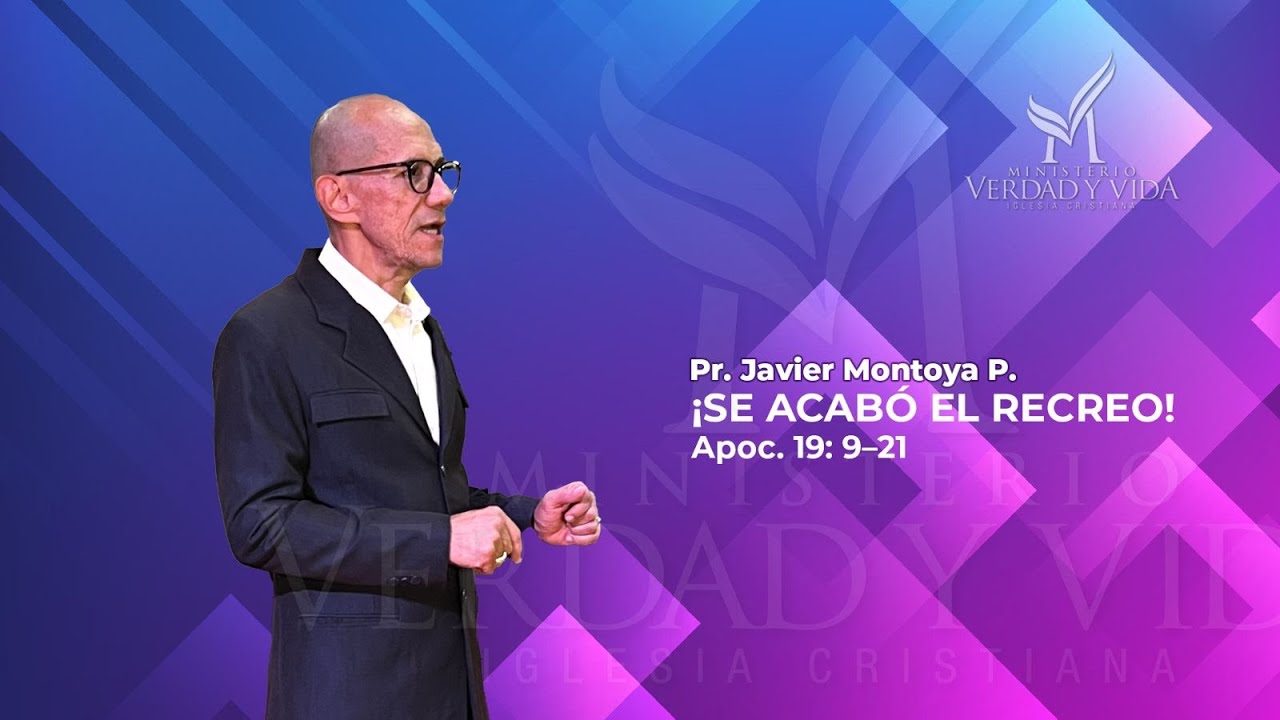 ¡ Se acabó el recreo! Pr Javier Montoya P - YouTube
