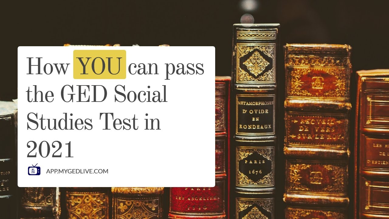 HOW TO PASS THE GED SOCIAL STUDIES TEST IN 2021 - YouTube