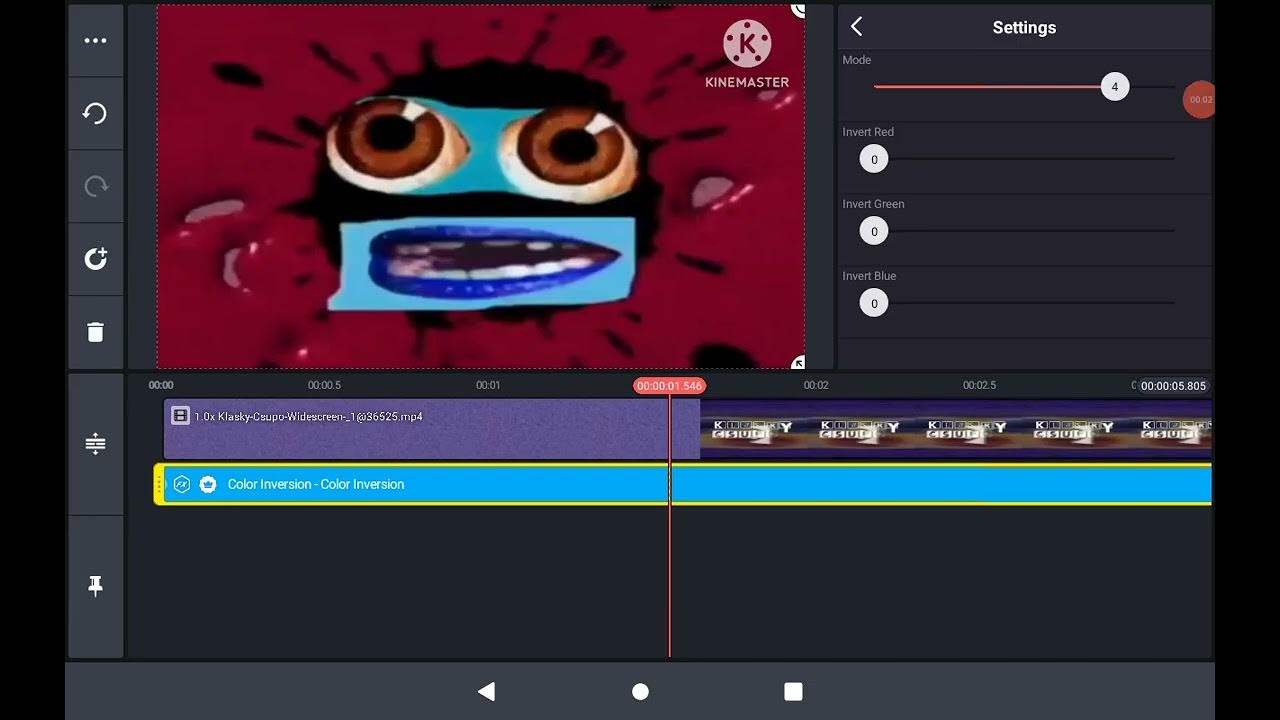 How To Make Channel Blend - RGB to BGR On KineMaster - YouTube