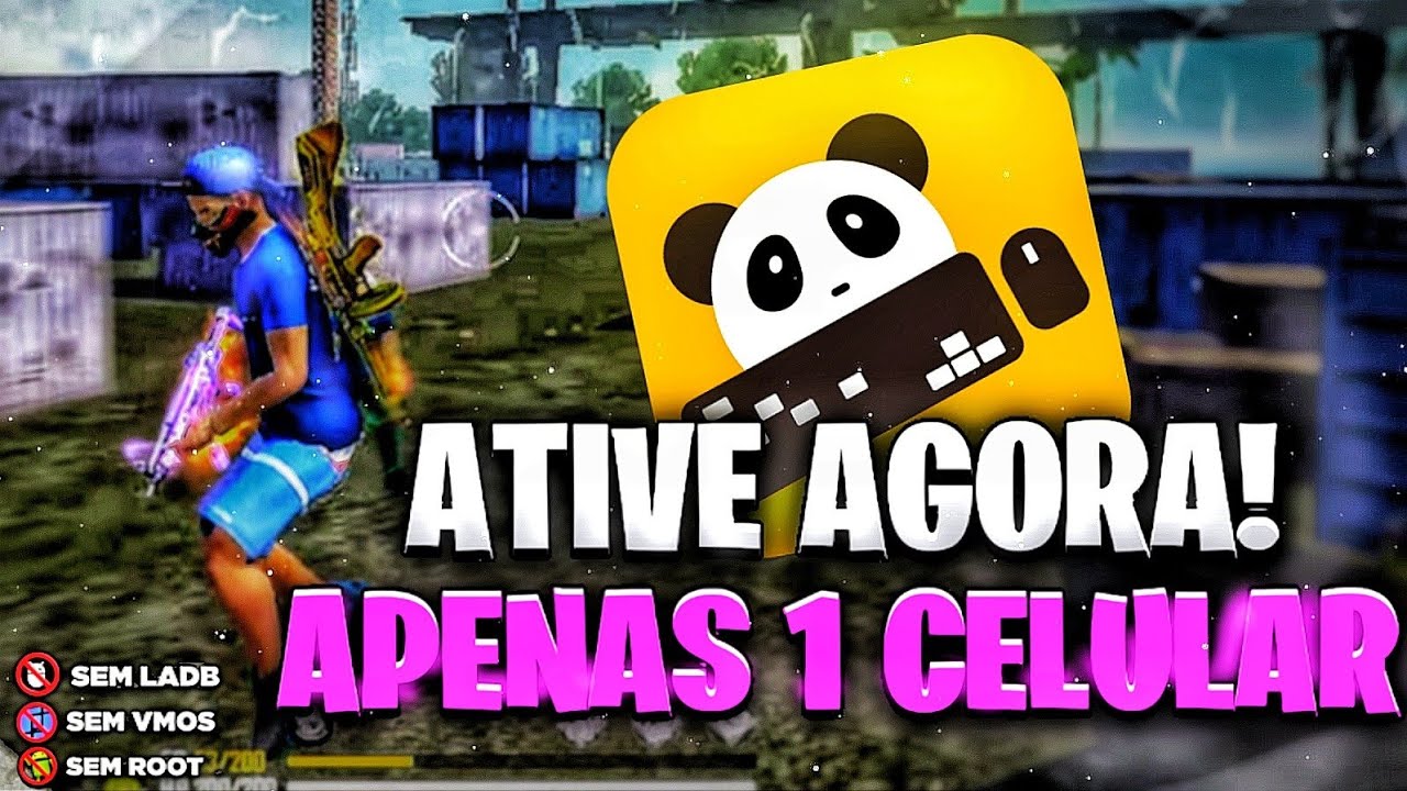 NOVO!! COMO ATIVAR O PANDA MOUSE PRO COM UM CELULAR 🔥🔴 - YouTube