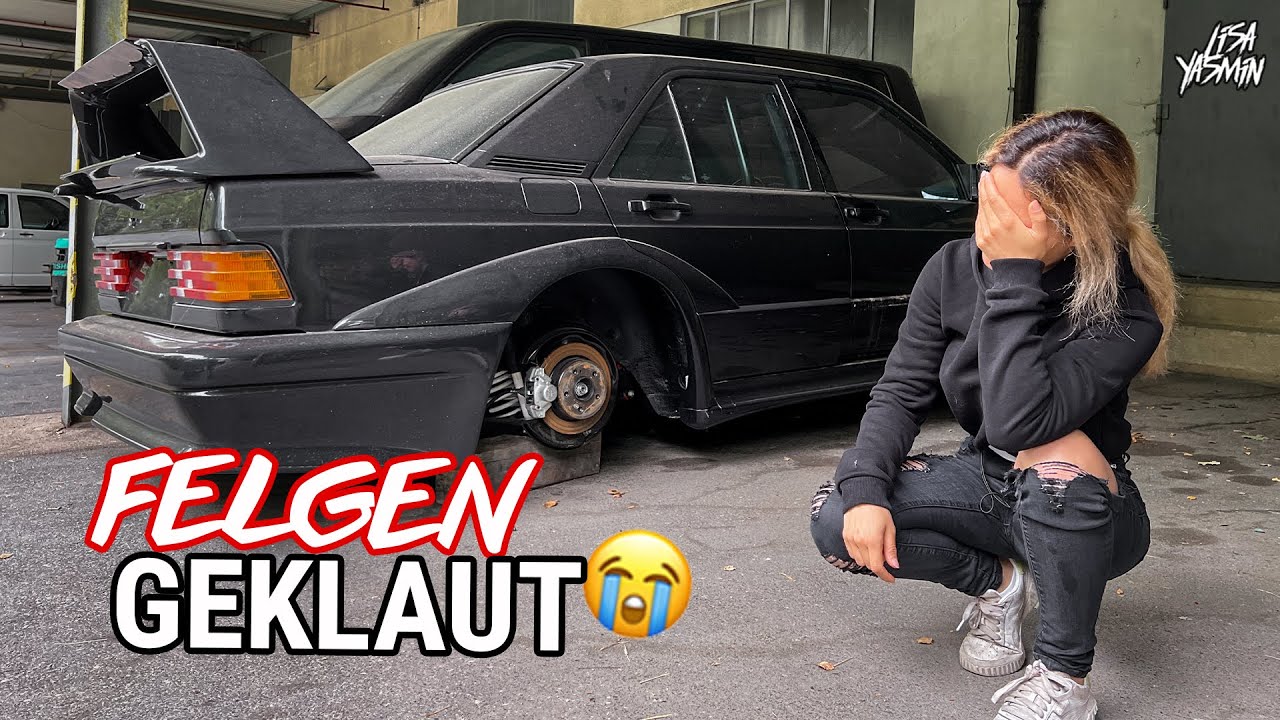 Felgen vom Evo 2 Umbau geklaut 😭 | Lisa Yasmin - YouTube