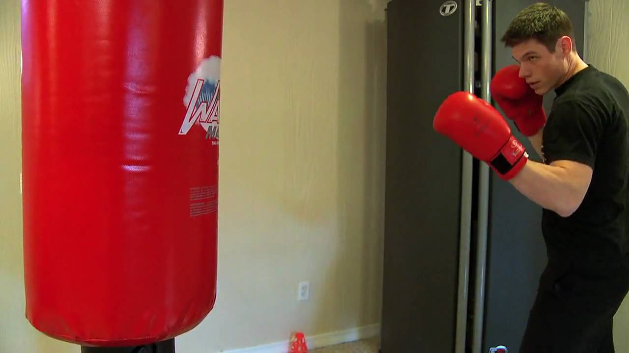 Kickboxing Basic Bag Drill for Conditioning - YouTube