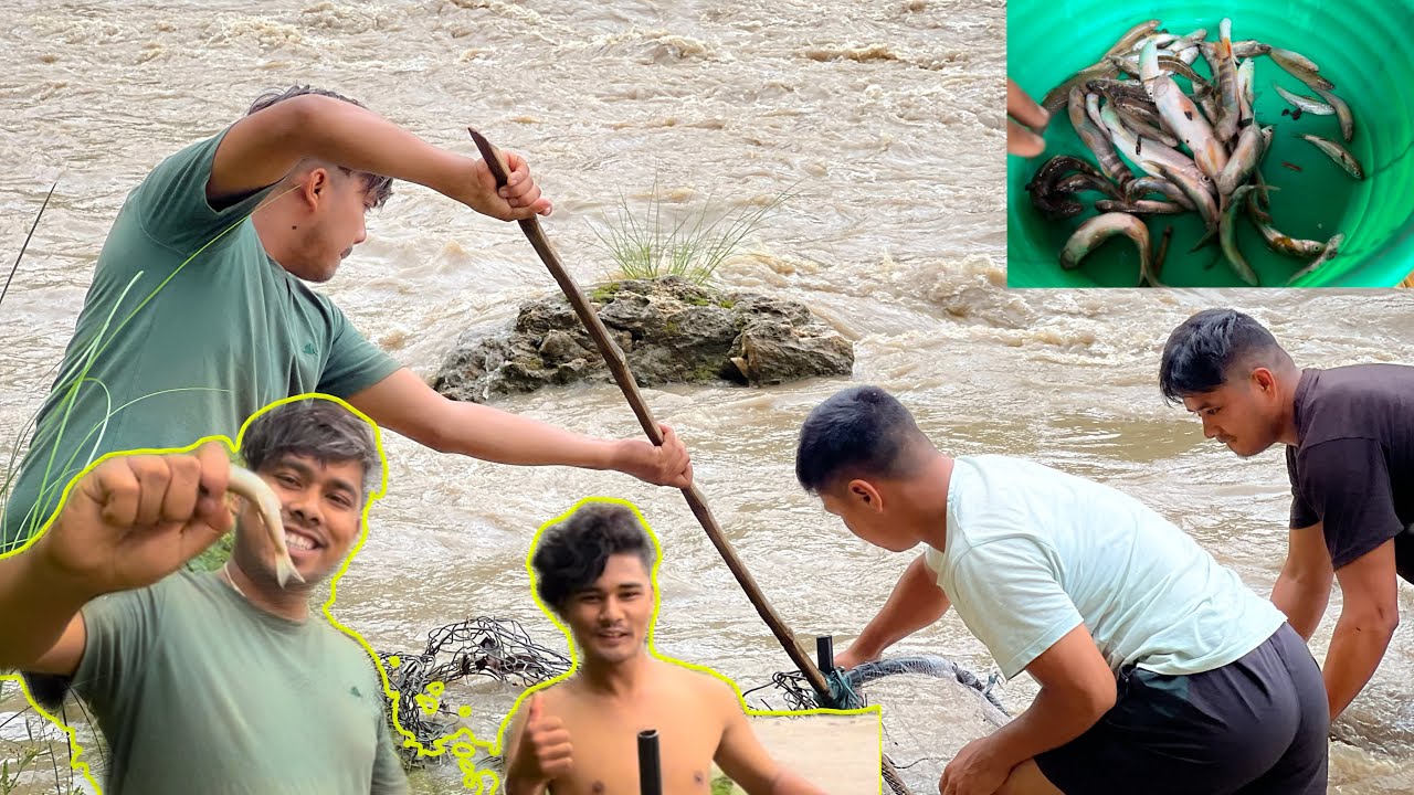 कुसुम माइता गएको बेला खोलामा माछा मार्न गयौ | Dipak Nepali Vlog. - YouTube