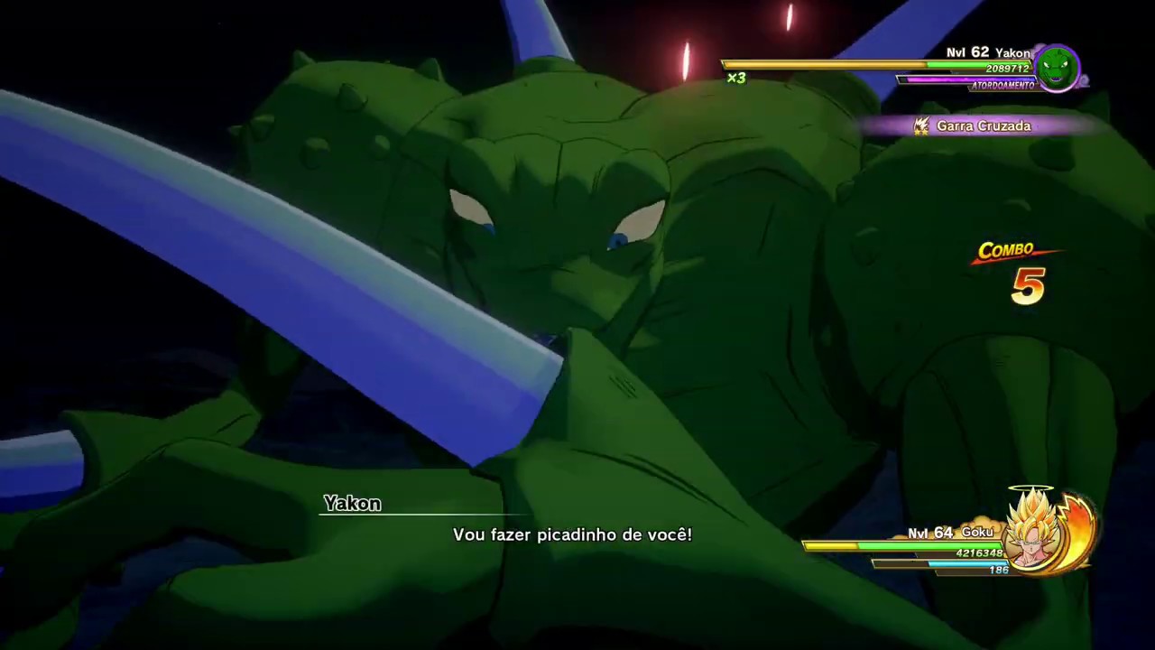 Dragon Ball Z: Kakarot - Goku vs Yakon - YouTube