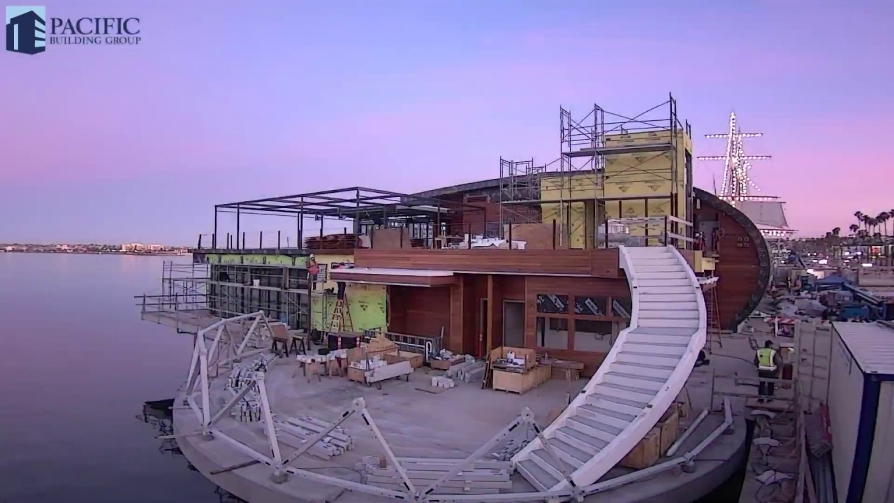 Portside Pier Time Lapse-San Diego, CA. - YouTube