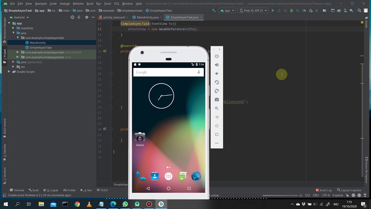 AsyncTask and AsyncTaskLoader - YouTube