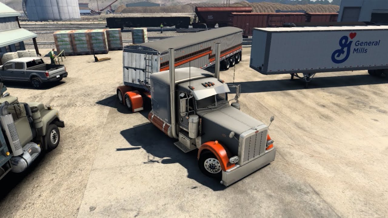 Jon Ruda's Peterbilt | Back in Montana | 11ton Grains delivery ...