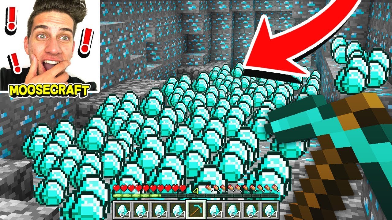 HOW TO SPAWN UNLIMITED DIAMONDS IN MINECRAFT! - YouTube