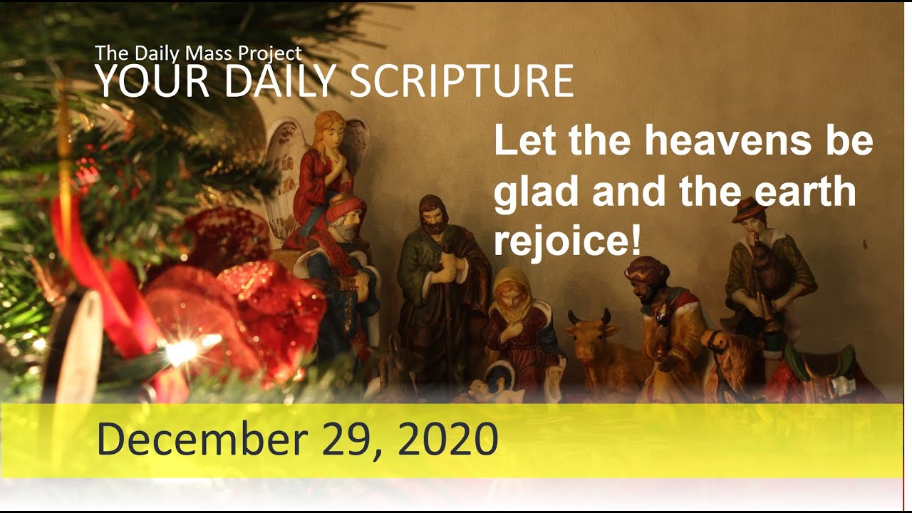 Your Daily Scripture - 2020.12.29 - YouTube