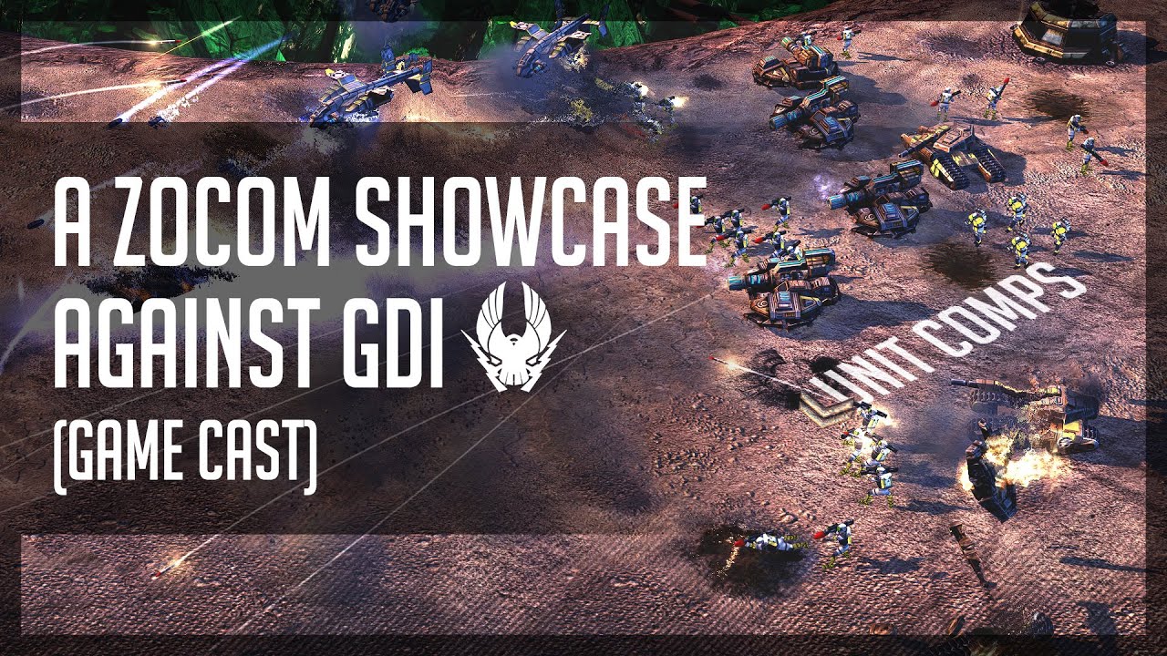 [C&C3: Kane's Wrath] A ZOCOM Showcase Against GDI (Game Cast vs Green ...