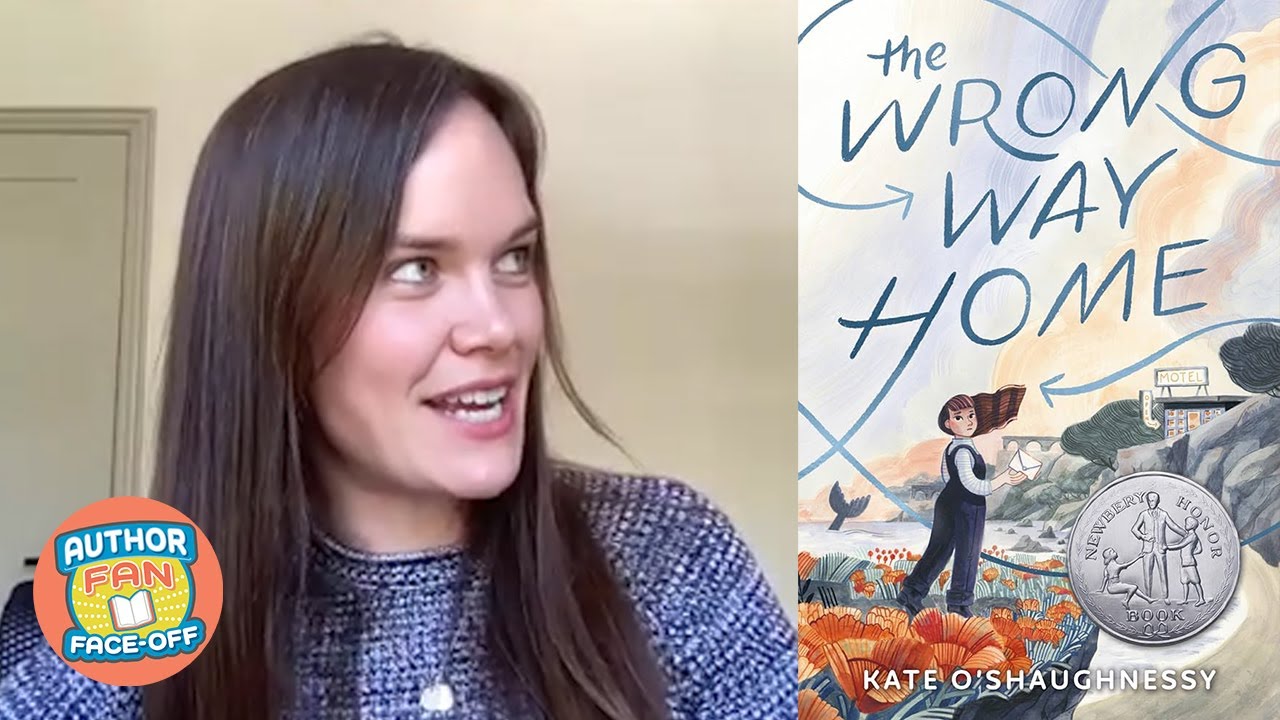 Author Fan Face-off #87: Kate O’Shaughnessy/THE WRONG WAY HOME - YouTube