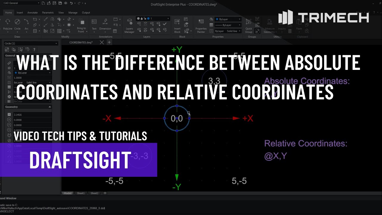 What Is The Difference Between Absolute Coordinates And Relative What Is The Difference Between Absolute Coordinates And Relative