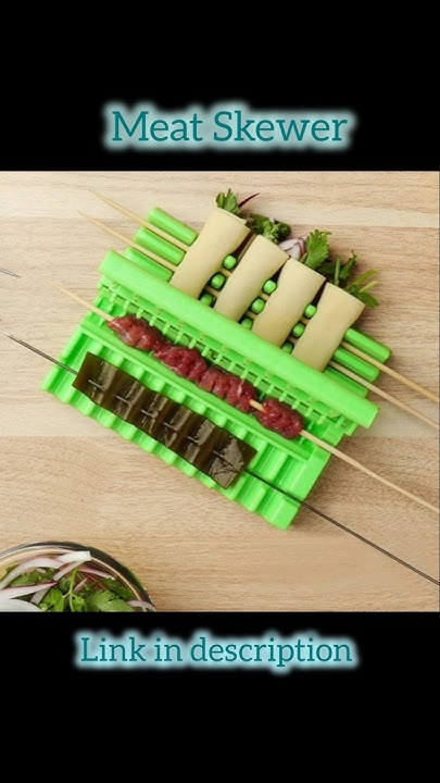 BBQ Skewers Hack You Need to Try! Amazon's Best Barbecue Skewers #Shorts #MeatLovers - YouTube