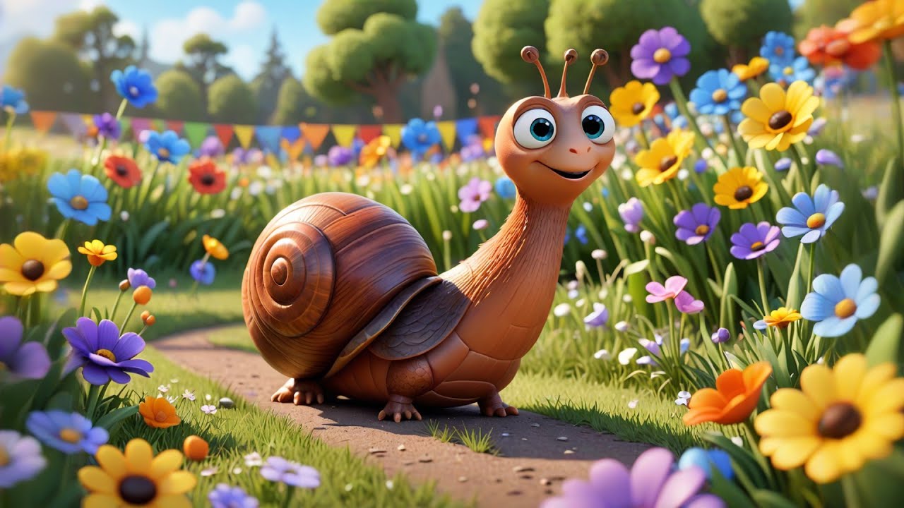 The Snail That Won the Race 🐌🏁 | Fun Storytime for Kids | Learn Animal ...