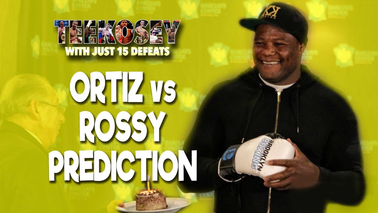 Luis Ortiz vs Derric Rossy Fight Preview Prediction - YouTube