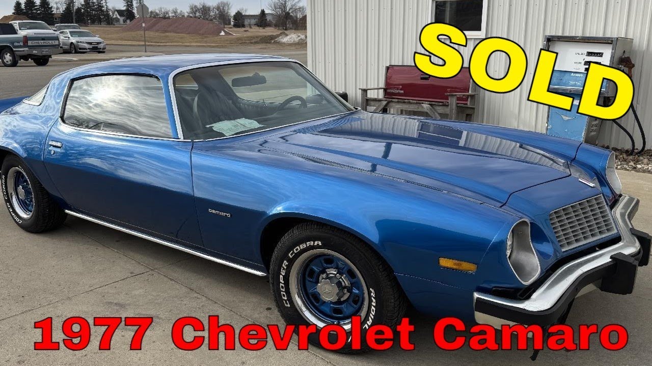 1977 Chevrolet Camaro - Running - YouTube