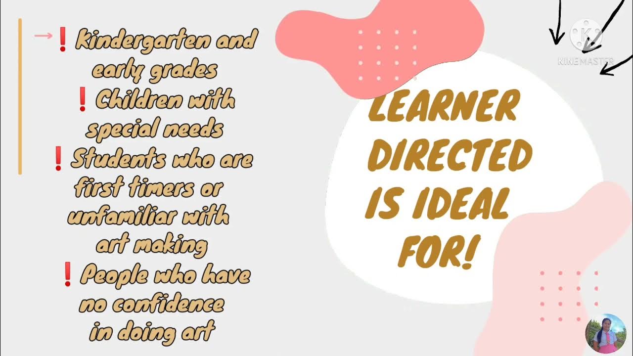 THE LEARNER-DIRECTED ART ACTIVITIES AND TEACHER-DIRECTED ART ACTIVITIES ...
