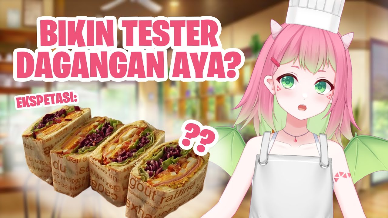 Bikin Tester Sandwich Dagangan Ayaa!!【Cooking With Aya】 - YouTube
