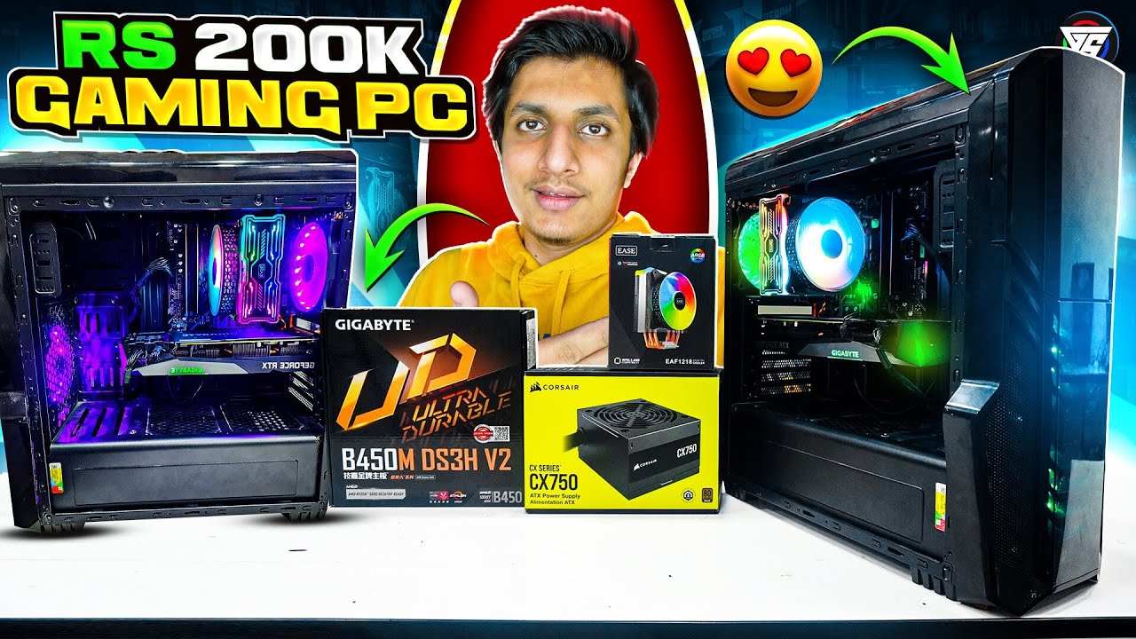 200k Best Gaming Pc Build In Pakistan | GTA 6 & Tekken 8 - YouTube