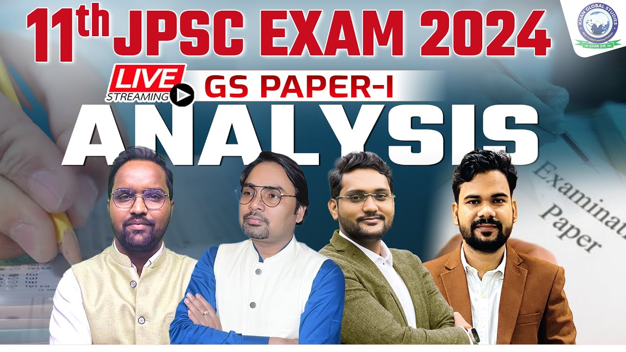 11th JPSC Exam 2024 || GS Paper - I || Exam Analysis #jpscexam - YouTube