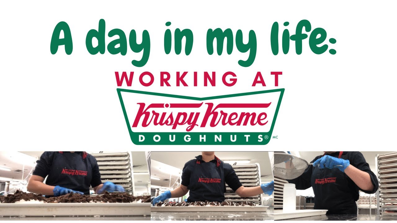 A Day in my Life Working at Krispy Kreme - YouTube