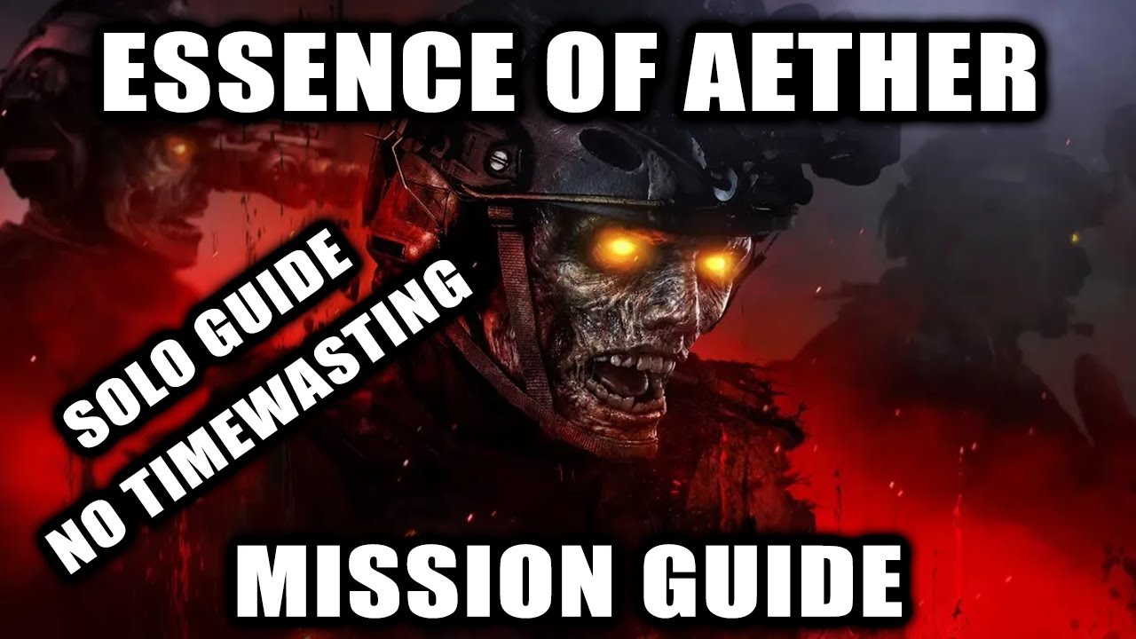 MW3 Zombies - Essence of Aether Mission Guide - YouTube