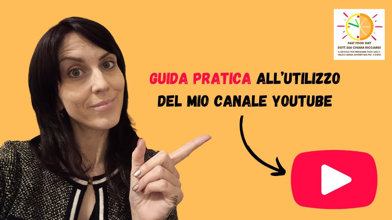 Guida pratica all'utilizzo del mio canale Youtube - YouTube