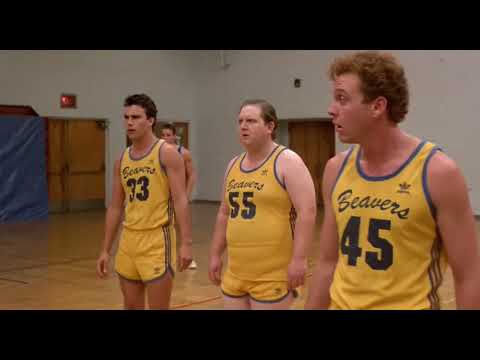 Teen Wolf 1985 - Turn into wolf playing basketball