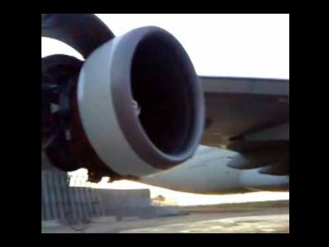 B747 engine run up - YouTube