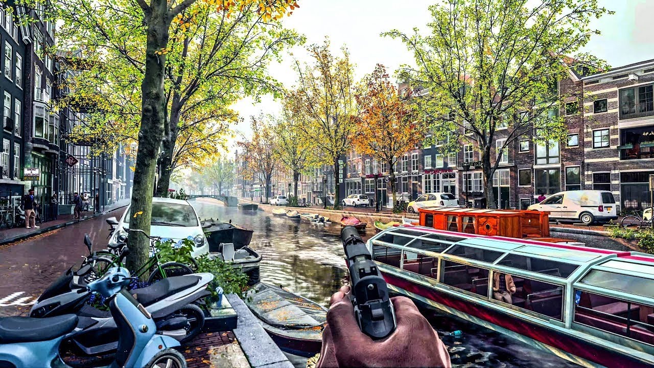 Bienvenue à Amsterdam ( COD Modern warfare II ) Xbox series X - YouTube