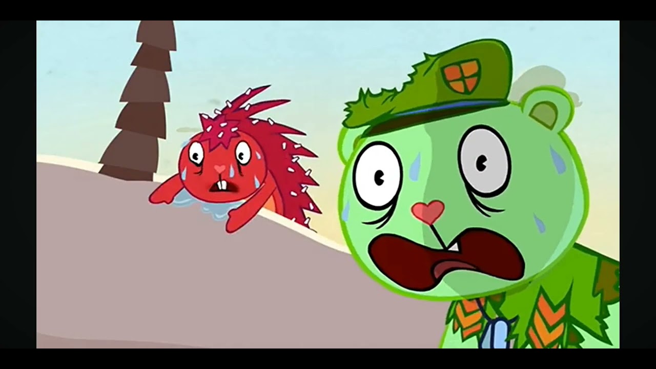 Happy tree Friends Happy trails reaction - YouTube