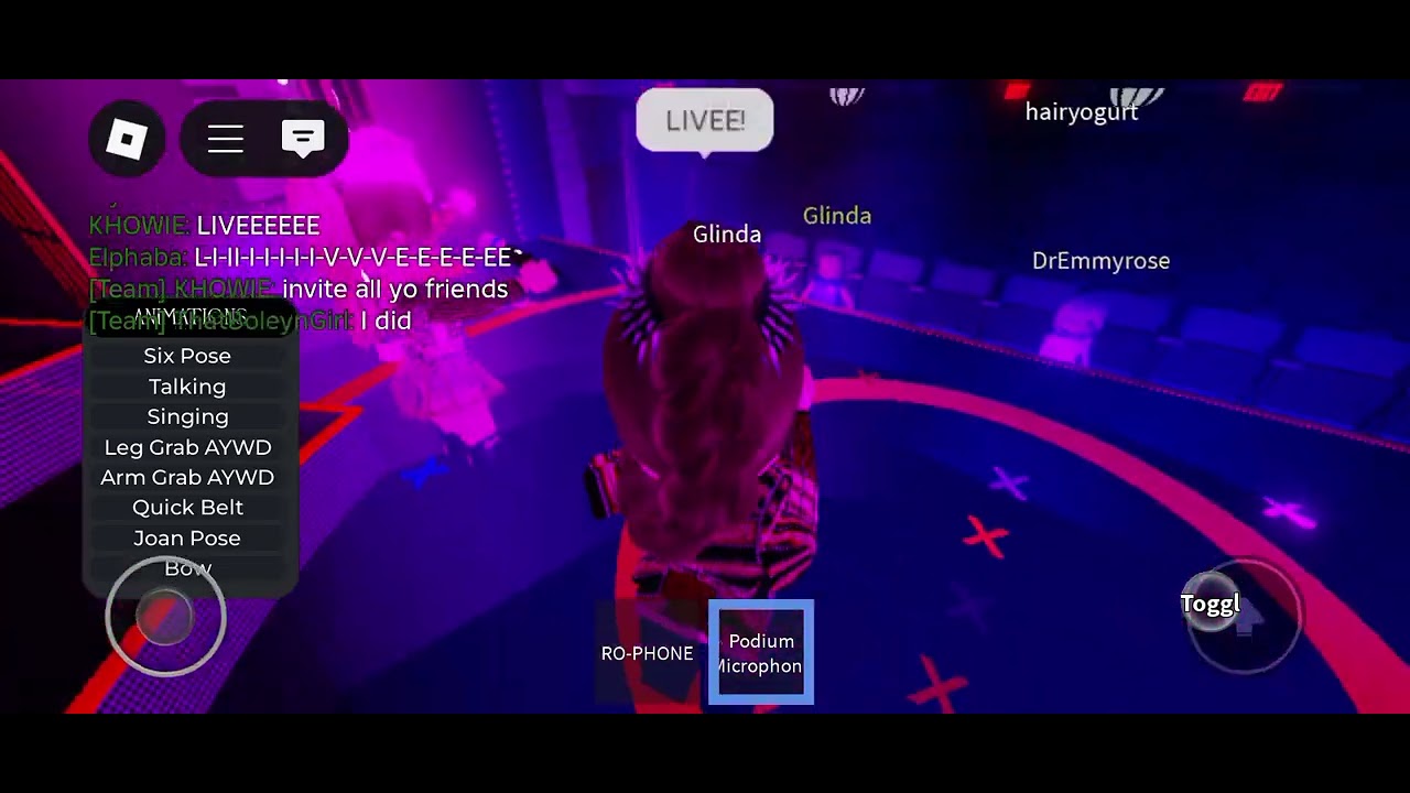 ROBLOX Ace Productions OF SIX The Musical "Ex Wives" Closing Night For ...