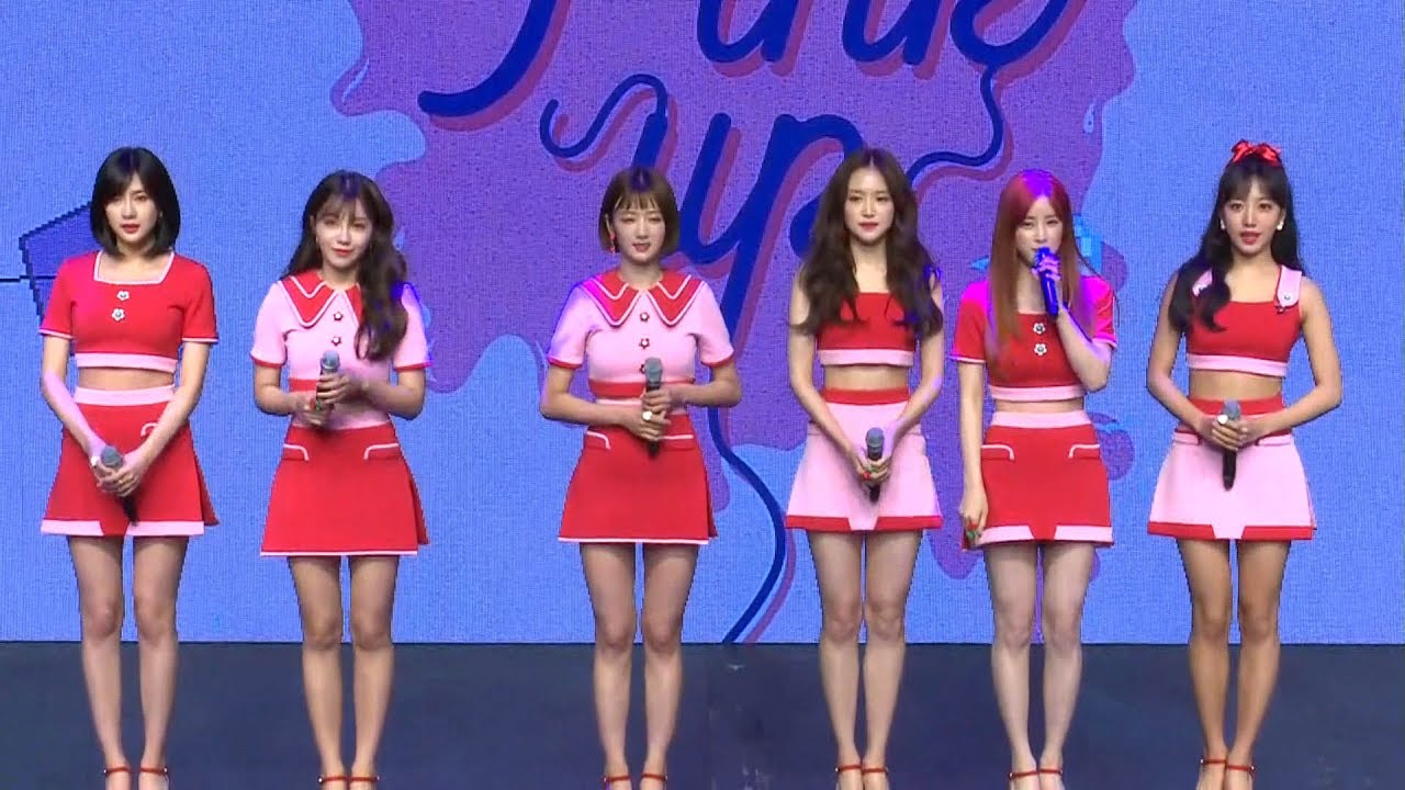 Apink(에이핑크) 'FIVE' Showcase Album Introduction (Pink UP, 쇼케이스) - YouTube