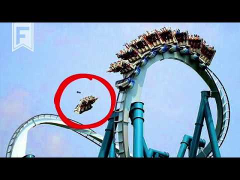 **ROLLER COASTER ACCIDENT CAUGHT ON CAMERA** - YouTube