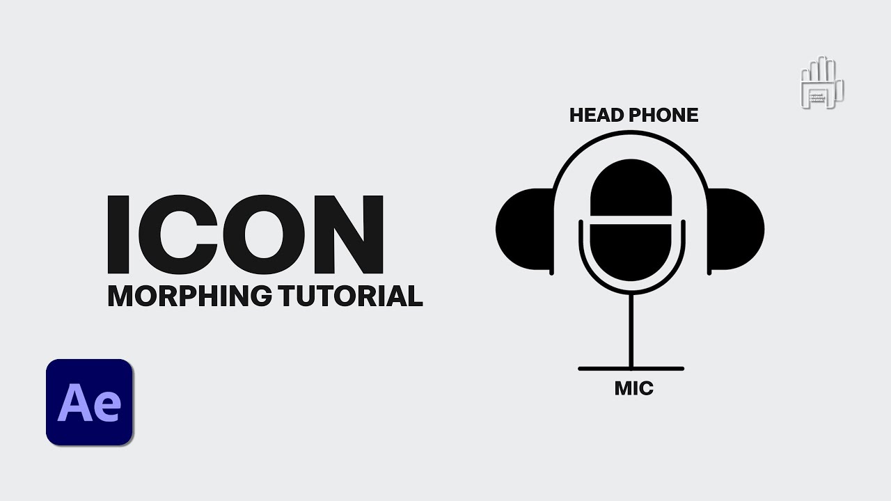 Morphing Icons Tutorial in After Effects | Motion Graphics Tutorial ...