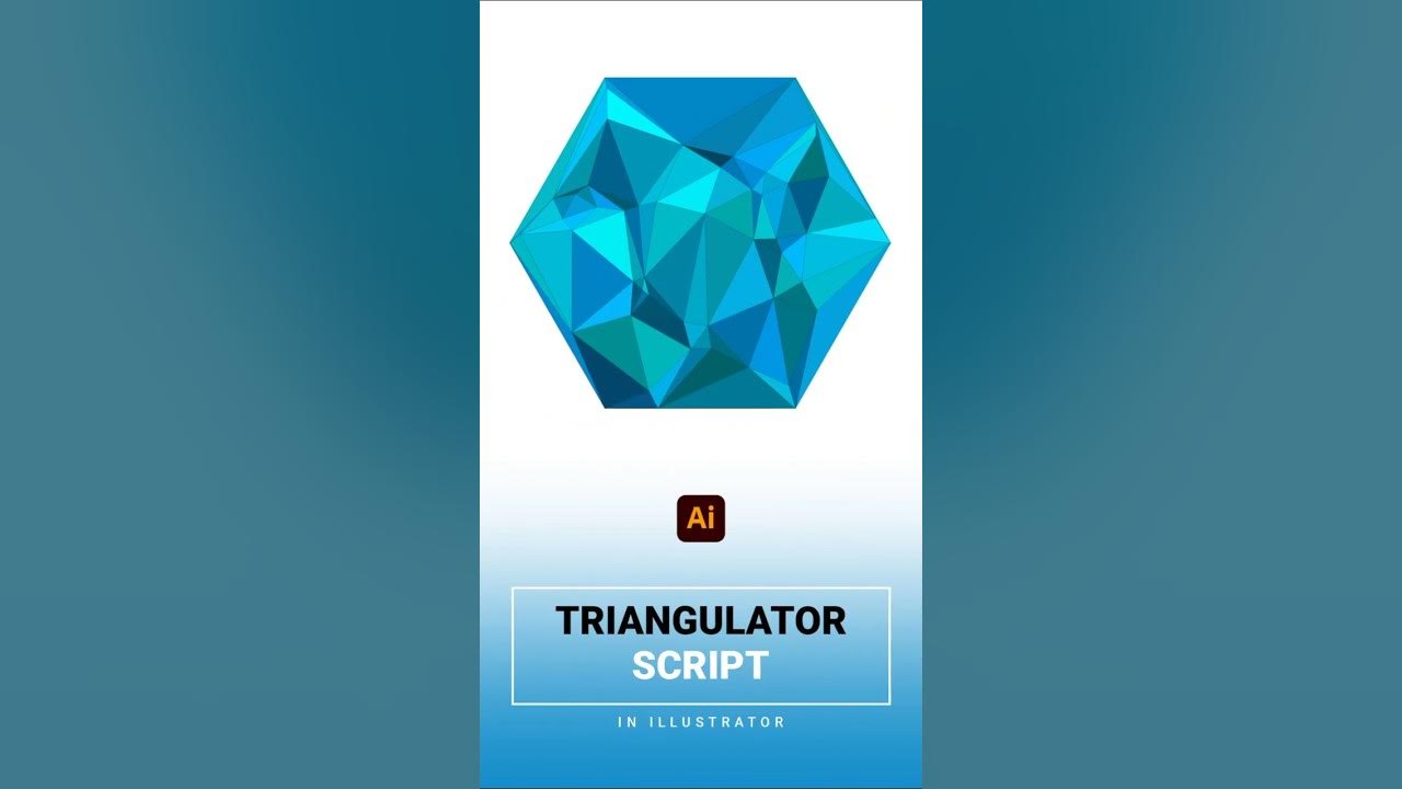 Triangulator script in illustrator #triangle #script #illustrator # ...