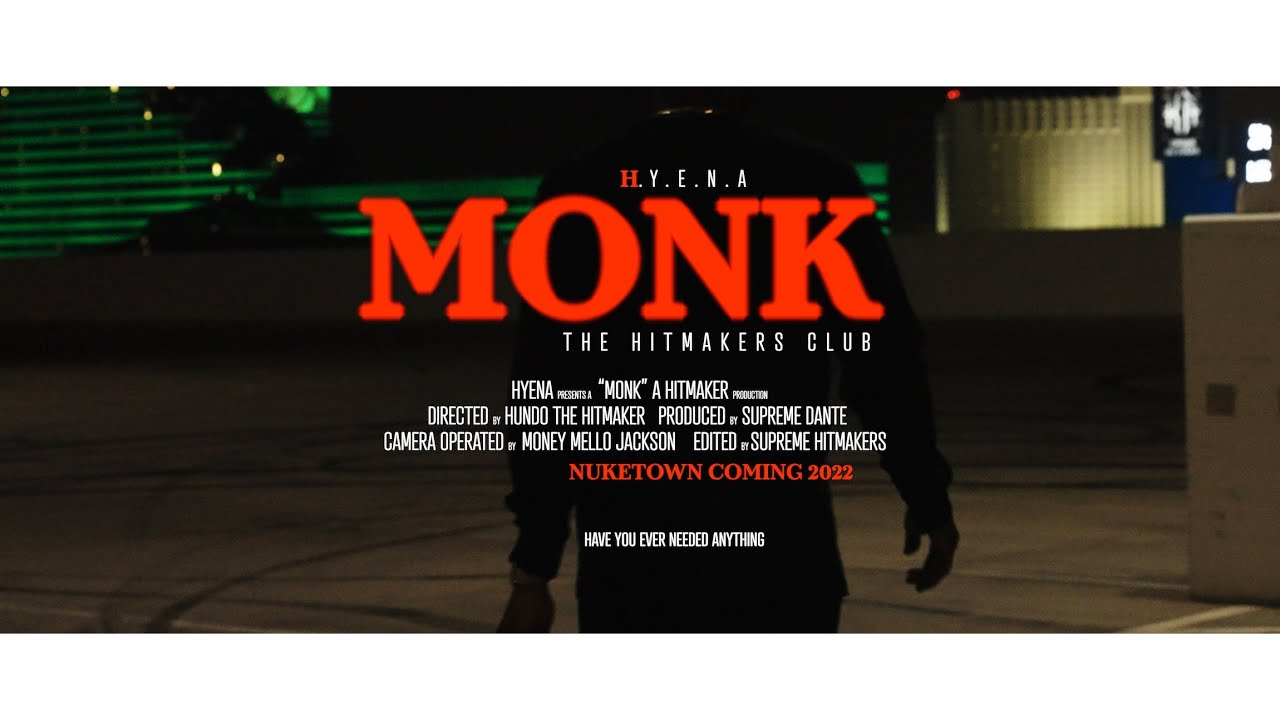 H.Y.E.N.A " Monk " (Official Video) - YouTube