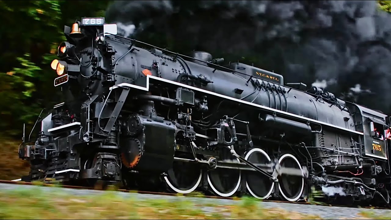 Nickel Plate Road 765: Cuyahoga Valley Scenic Railroad 2017 - YouTube