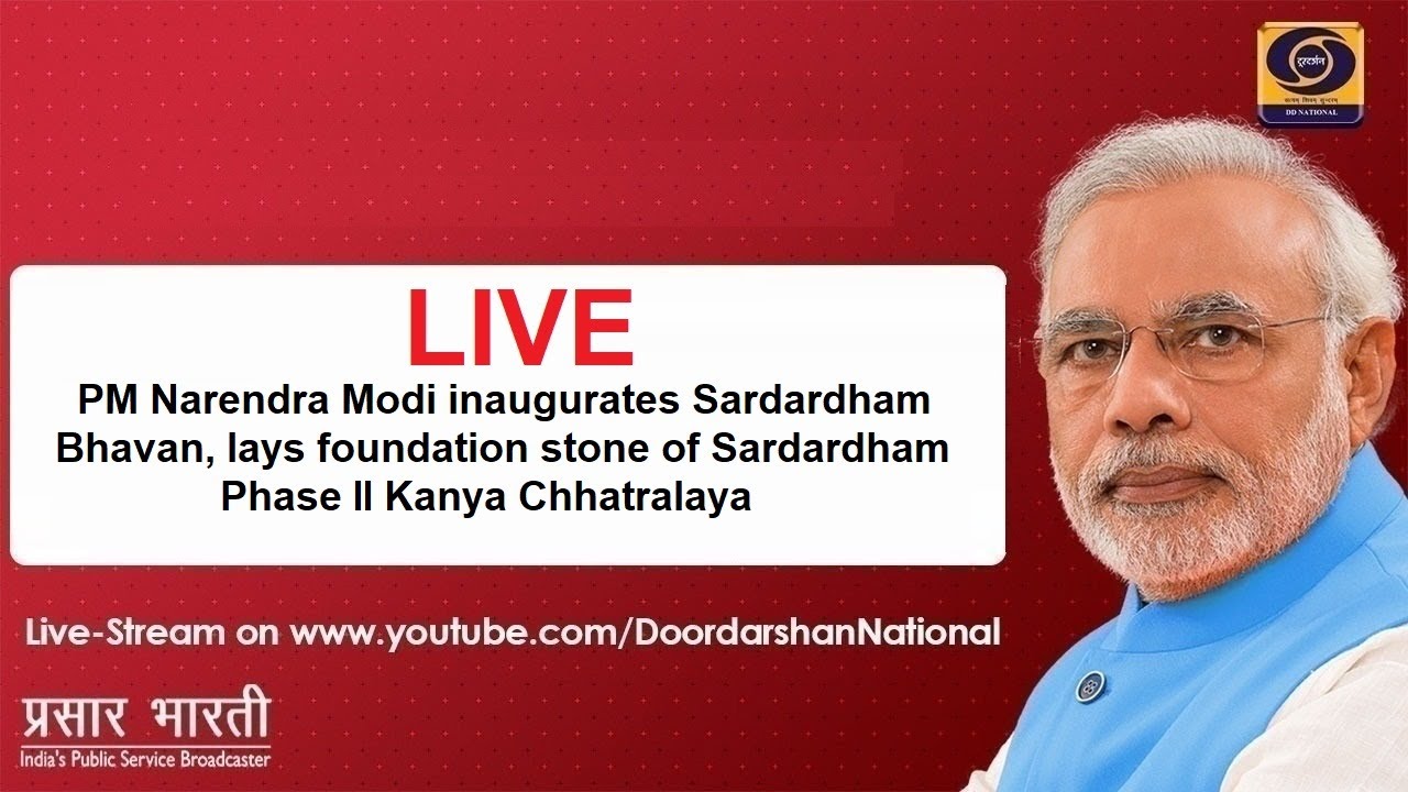 PM inaugurates Sardardham Bhavan, lays foundation stone of Sardardham ...