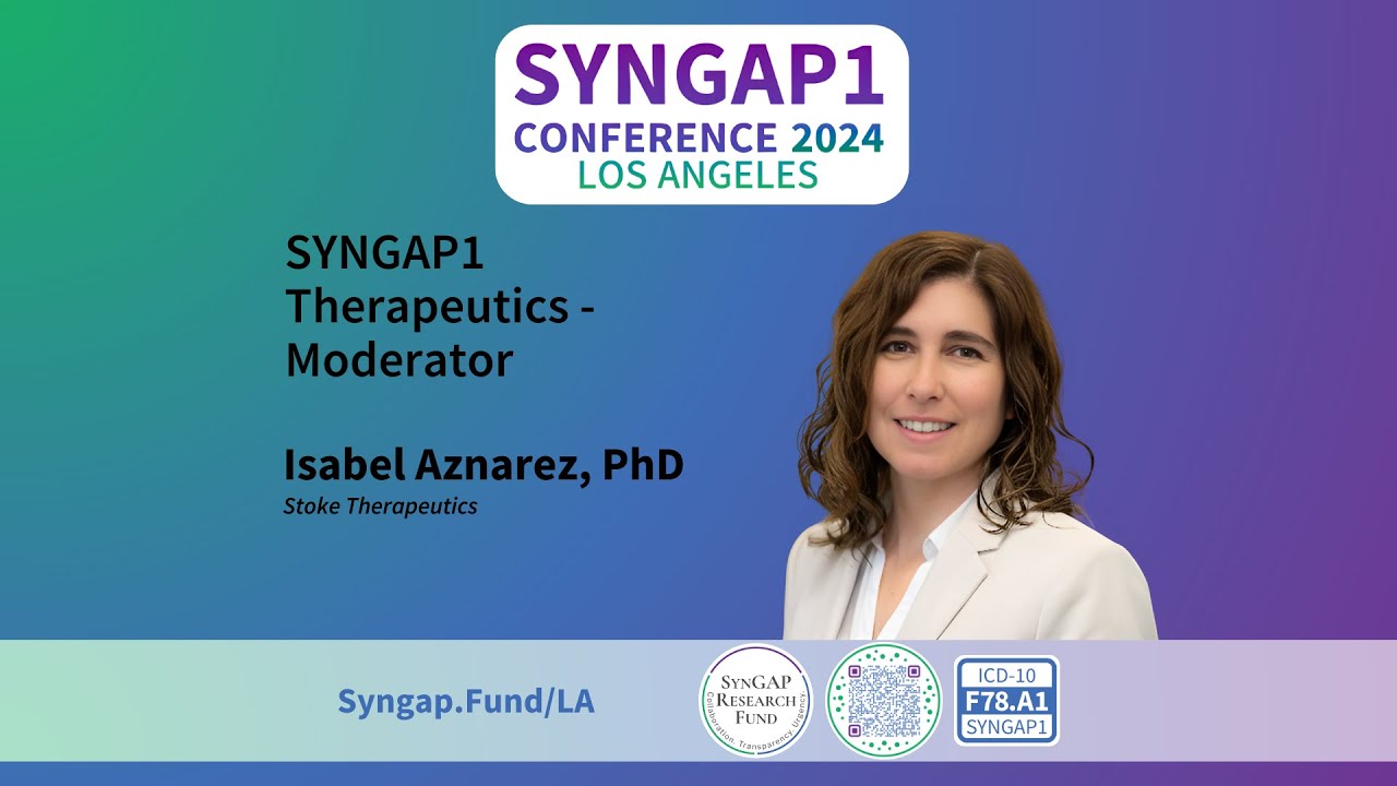 SRF | SYNGAP1 Therapeutics - Isabel Aznarez, PhD - YouTube