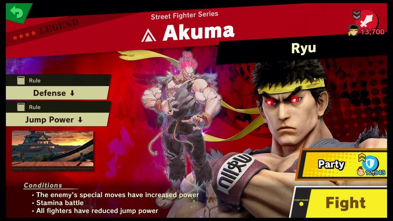 How to beat legendary spirit "Akuma" in story mode (Hard) - Super Smash ...